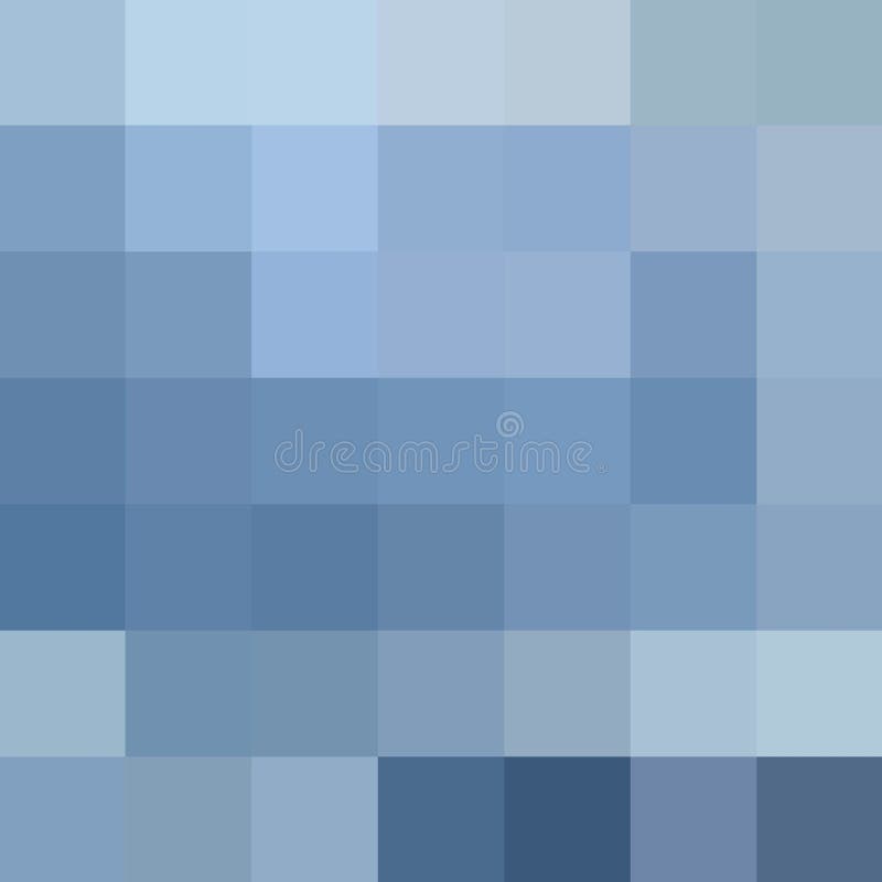 Blue Pixel Background. Presentation Template in Polygonal Style ...