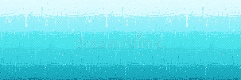 Blue Pixel Texture Background Stock Image - Image of graphic, gradation ...