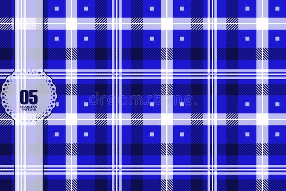 Blue Plaid Pattern,Seamless Flannel Background Stock Vector ...
