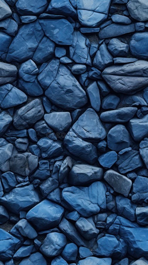 Blue Plain Stone Background - Ultra Realistic High Detail AI Generated ...