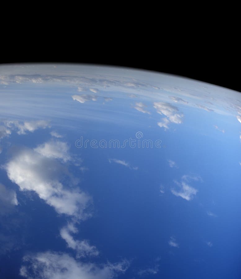 Blue planet. stock photo. Image of horizon, planet, earth - 11830846