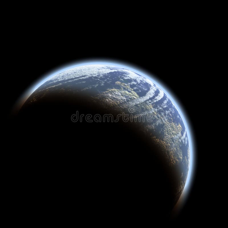 Blue nebula stock illustration. Illustration of material - 9890958