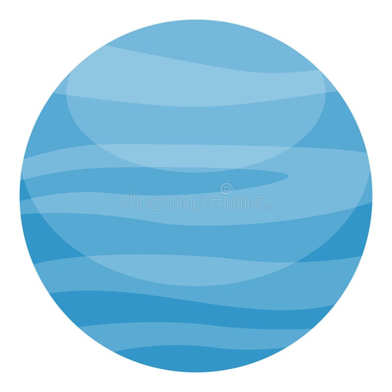 Blue Planet Flat Icon Seamless Pattern Stock Vector - Illustration of ...