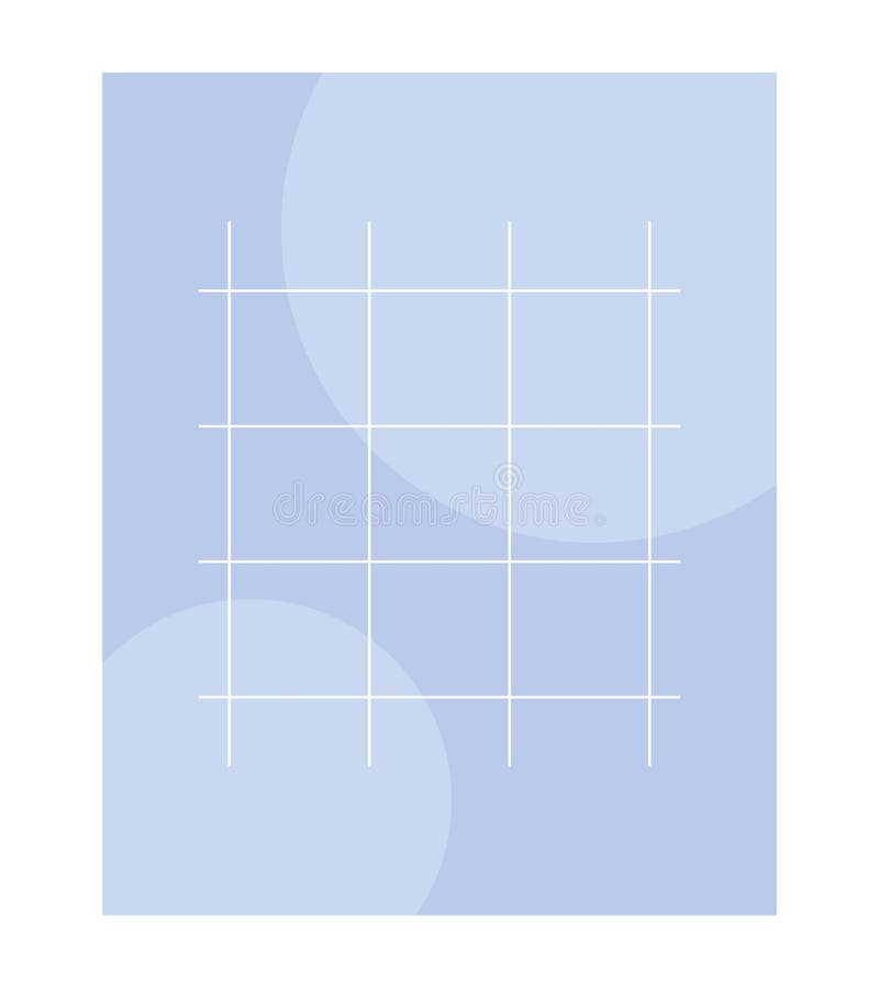 Blue daily planner design stock vector. Illustration of clip - 238740632