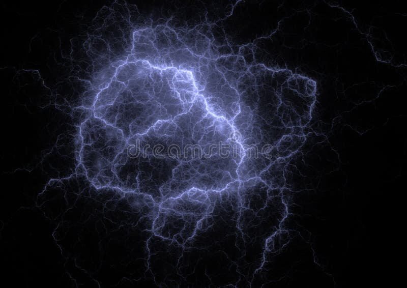 Lightning Abstract. Storms Abstracts Backgrounds Stock Illustration ...