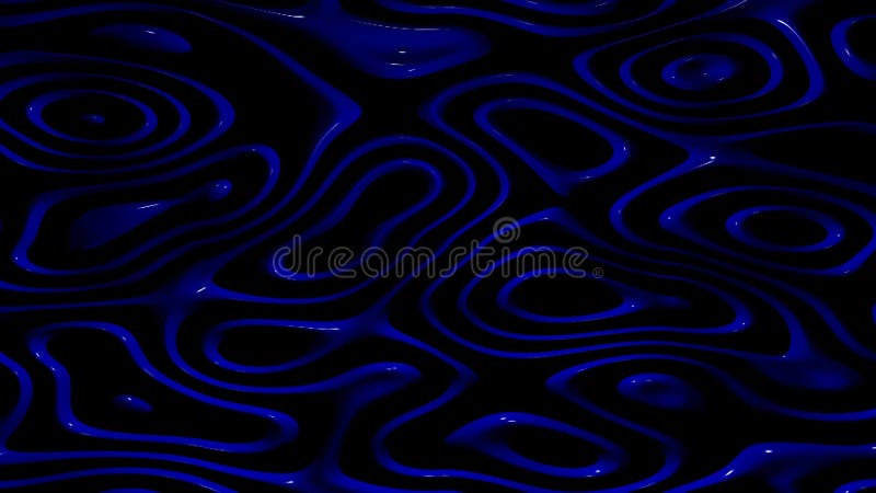 Blue Plasma Lines, Dark Background, Luxury, 3D Render, Unique Design ...