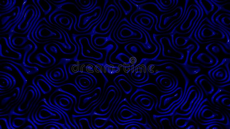 Blue Plasma Lines, Dark Background, Unique Design, Luxury, Reflection ...