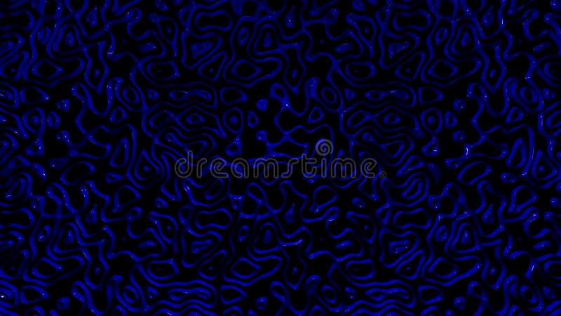 Blue Plasma Lines, Dark Background, Unique Design, Reflection, Luxury ...