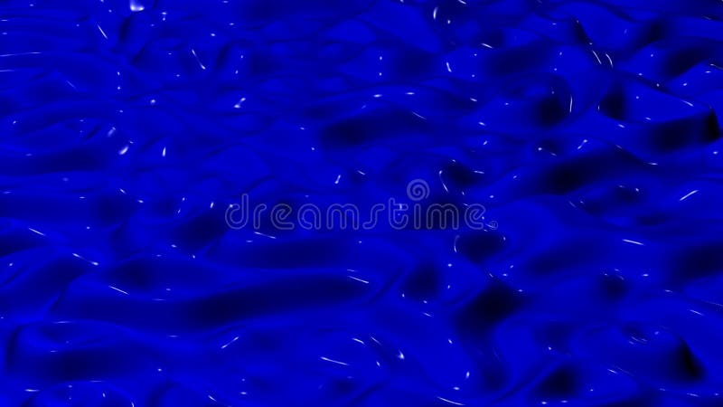 Blue Plasma Waves, Background, Reflection, Unique Design, 3D Render ...