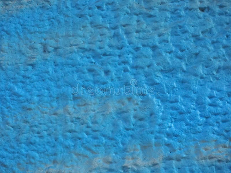Blue Plaster Wall Background Stock Image - Image of texture, blue ...
