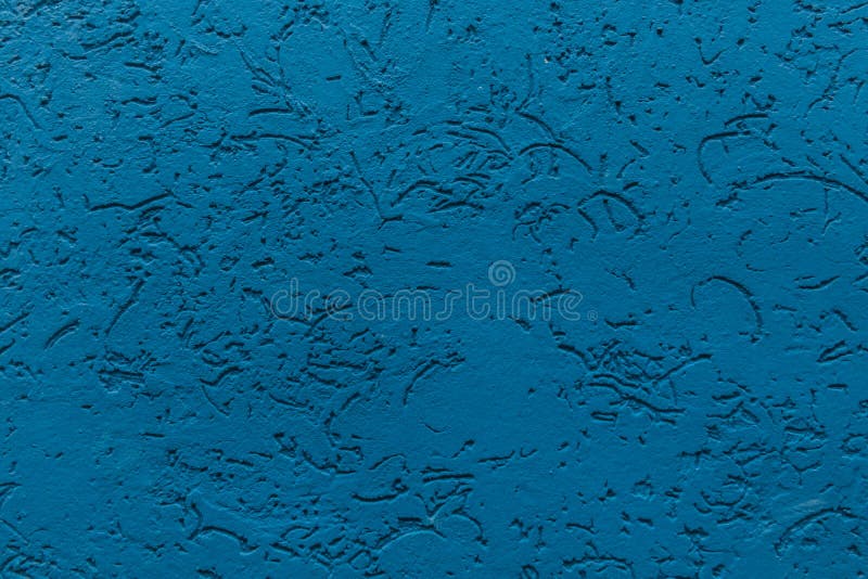 Blue Plaster Wall Texture Design Rough Pattern Abstract Stucco Grunge ...