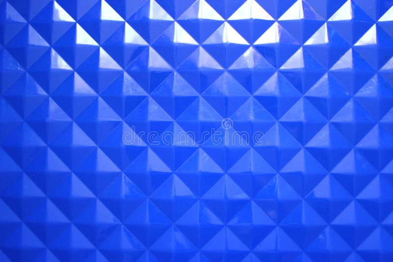 Blue Plastic Background with Geometric Shapes Stock Photo - Image of ...