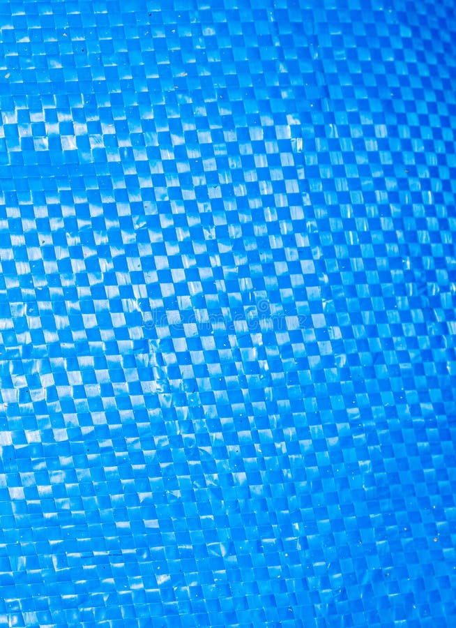 Blue Plastic Bag Surface Texture or Background Stock Image - Image of ...