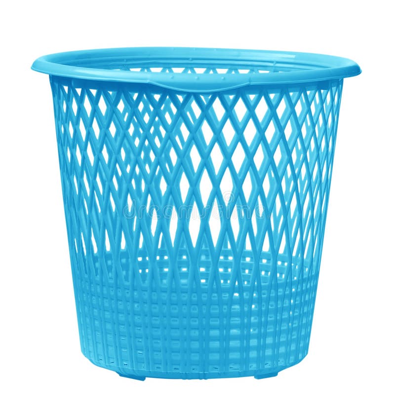 Blue Plastic Spray Bottle Isolated on White Stock Photo - Image of ...