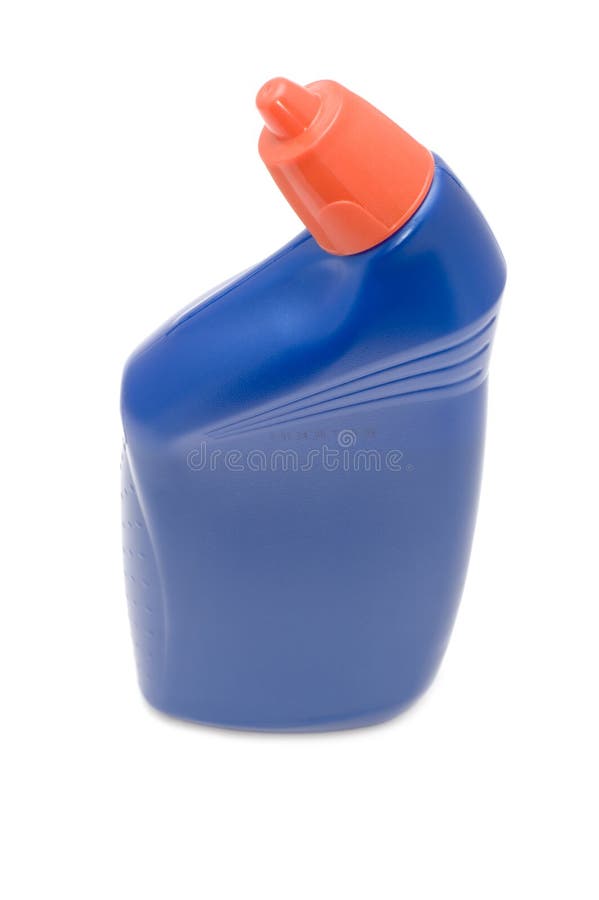 Blue plastic bottle stock photo. Image of recycling, clear - 5866042