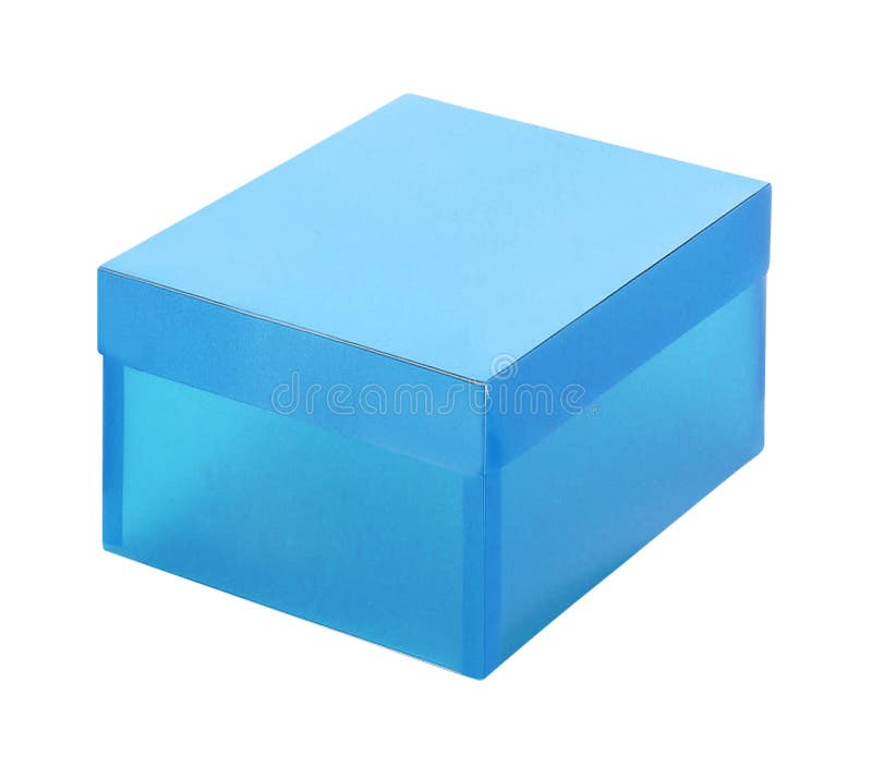 Blue plastic box stock image. Image of background, campaign - 128917791