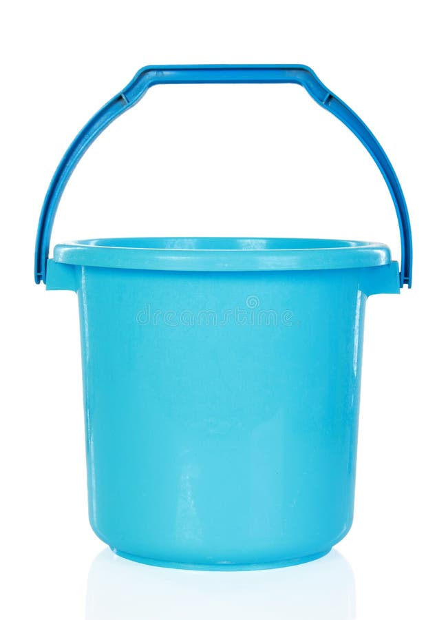 Blue plastic bucket stock photo. Image of bucket, liquid - 36585706