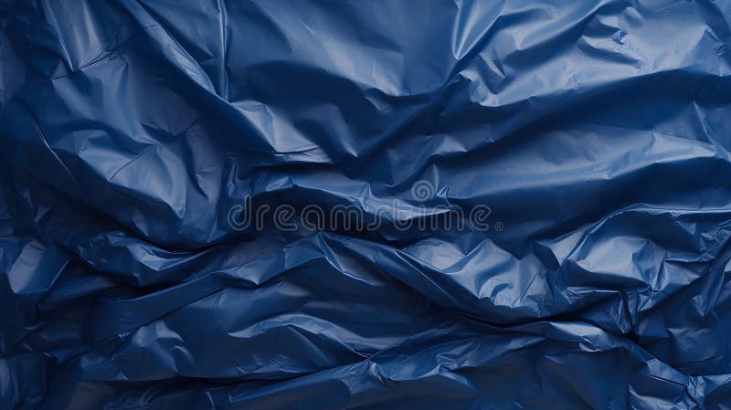 Blue Plastic Cellophane Texture. Abstract Background and Texture for ...