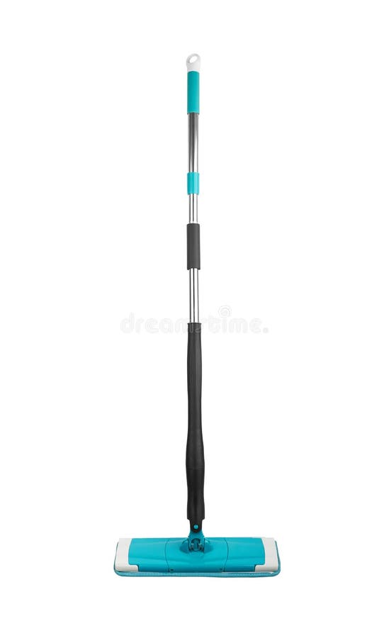 Blue plastic mop stock photo. Image of domestic, household - 258289856