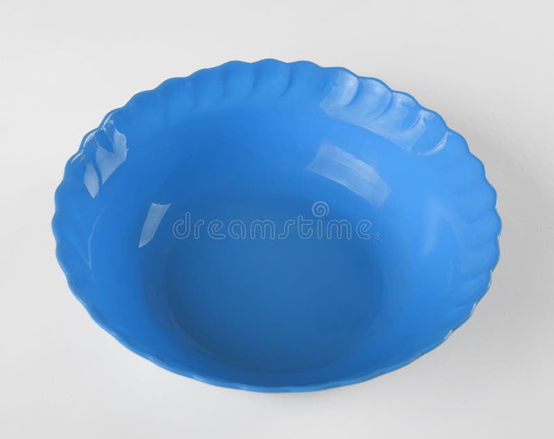 Blue plastic shallow dish stock image. Image of empty - 86484151