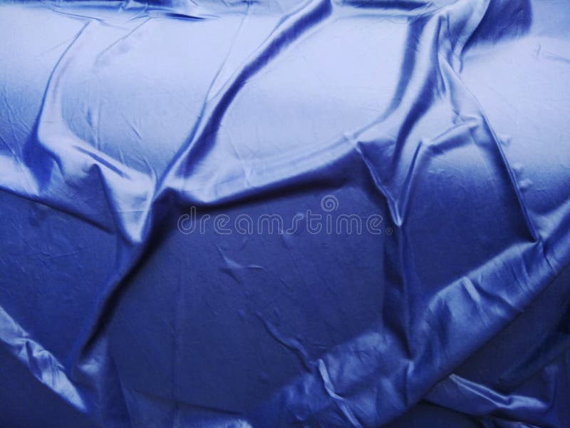 The Blue Plastic Sheet on the Car for Dust and Rain Protection. Stock ...