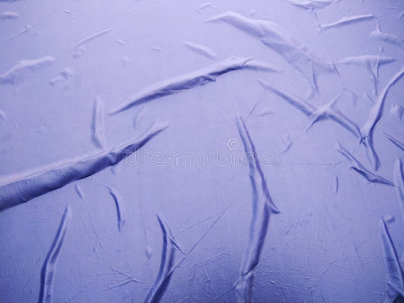 The Blue Plastic Sheet on the Car for Dust and Rain Protection. Stock ...