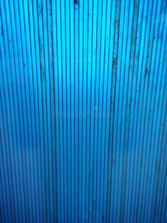 Blue Plastic Striped Plane, Vertical Lines Stock Photo - Image of ...