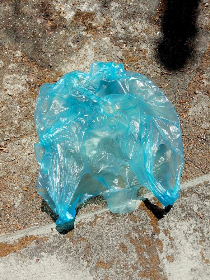 Blue plastic trash stock photo. Image of plastic, help - 154079328