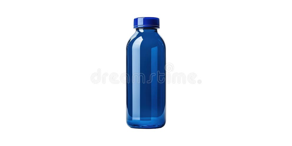 Blue Plastic Water Bottle . Hydration and Eco-Friendly Packaging ...