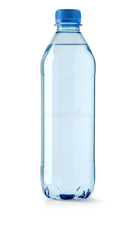 Blue plastic water bottle stock image. Image of plastic - 333377081