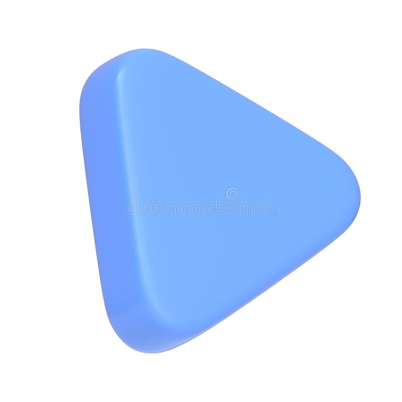 Blue Triangle Play Button Stock Illustrations – 1,288 Blue Triangle ...