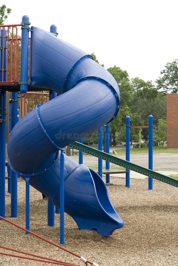 Blue playground slide stock photo. Image of fall, park - 6330640 Blue playground slide stock photo. Image of fall, park - 6330640