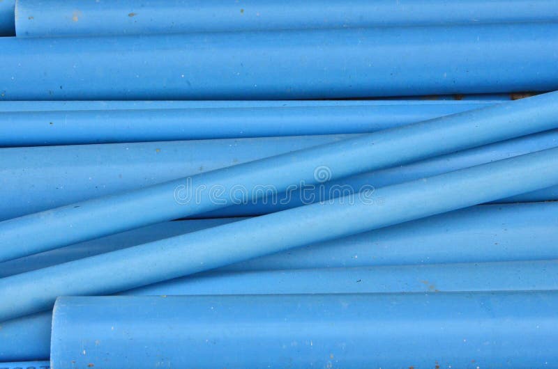 Blue plumbing pipes stock image. Image of equipment, abstract - 59242605