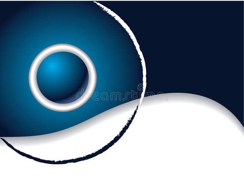 Blue Point with Concentric Circles. Symbol of Aim, Target, Healing ...