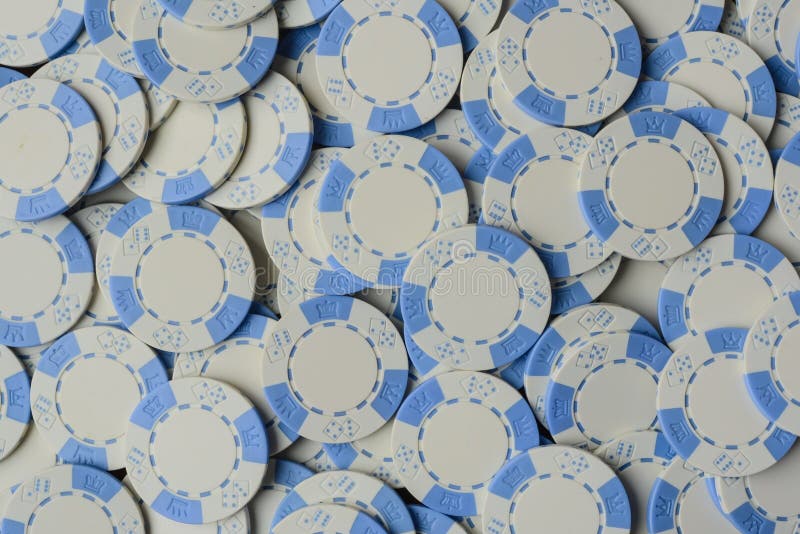 Blue Poker Chip Background stock photo. Image of fortune - 47915880