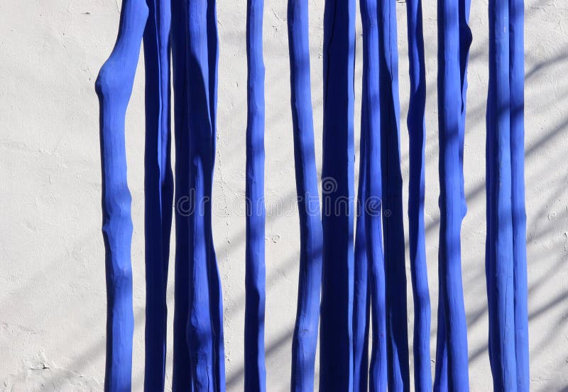 Blue Poles Picture. Image: 3560538