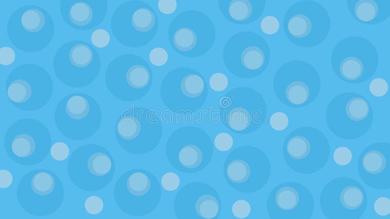 Blue Polka Dot Pattern Background. Naive Style Stock Photo - Image of ...