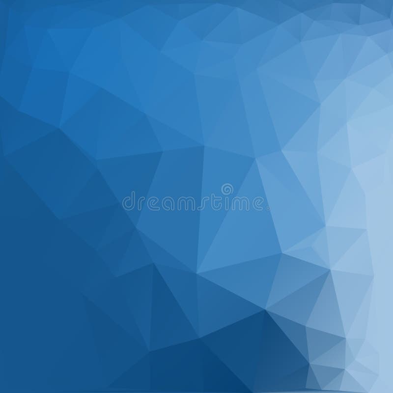 Blue Poly Abstract Background Vector Design . Stock Vector ...