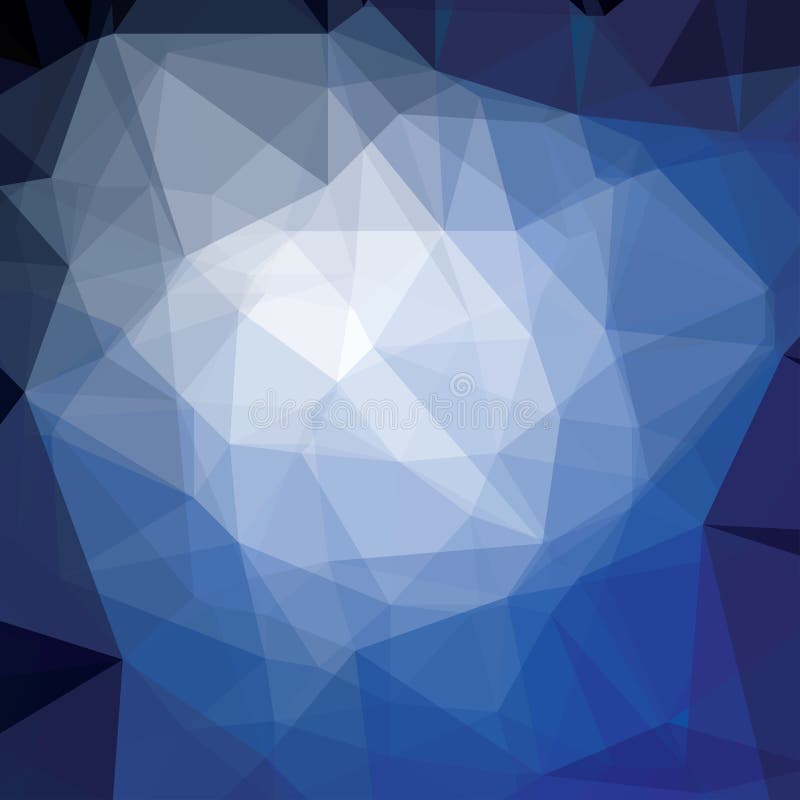 Blue poly stock vector. Illustration of diamond, modern - 88827837