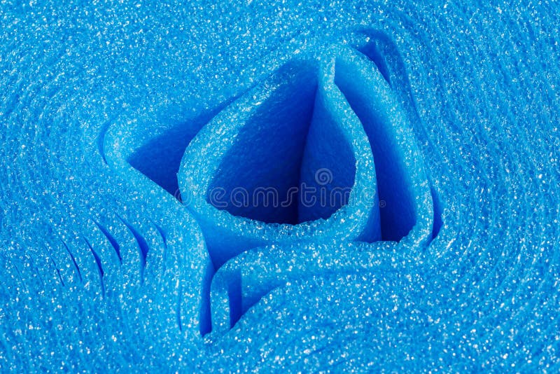 Blue Polyethylene Edge Foam Tape Roll. Professional Building Materials ...