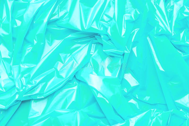 Blue Polyethylene Texture. Background Exhaust Cellophane Package Stock ...