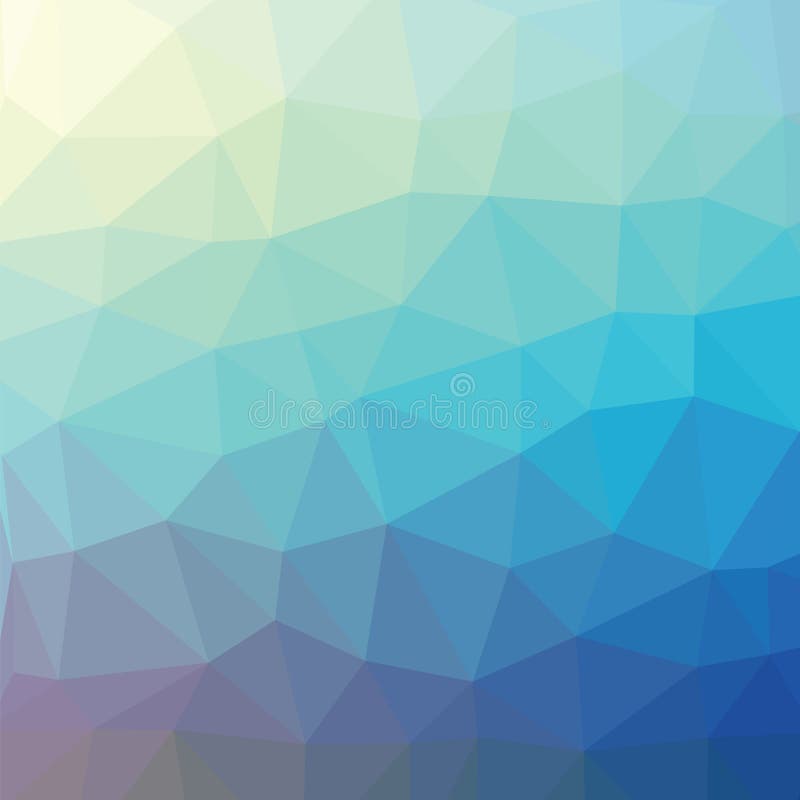 Blue polygonal background stock vector. Illustration of futuristic ...