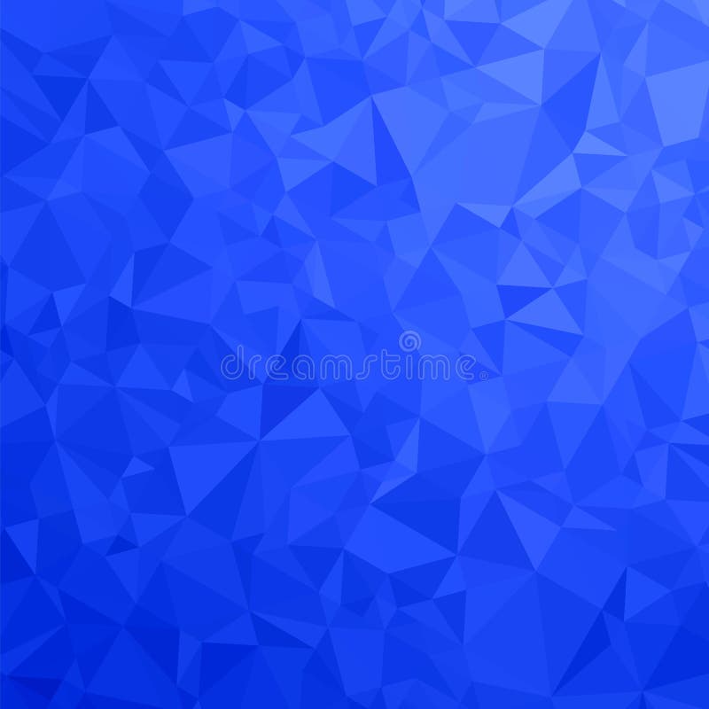 Blue Polygonal Background. Triangular Pattern. Low Poly Texture ...