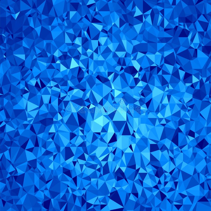 Blue Polygonal Background. Triangular Pattern. Low Poly Texture ...