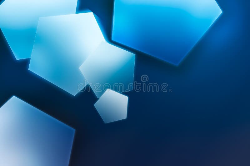 Blue polygons stock illustration. Illustration of digital - 81627634