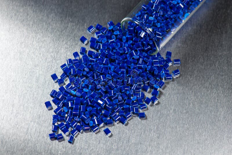 Polymeric Dye. Colorant for the Granules. Plastic Pellets. Stock Image ...