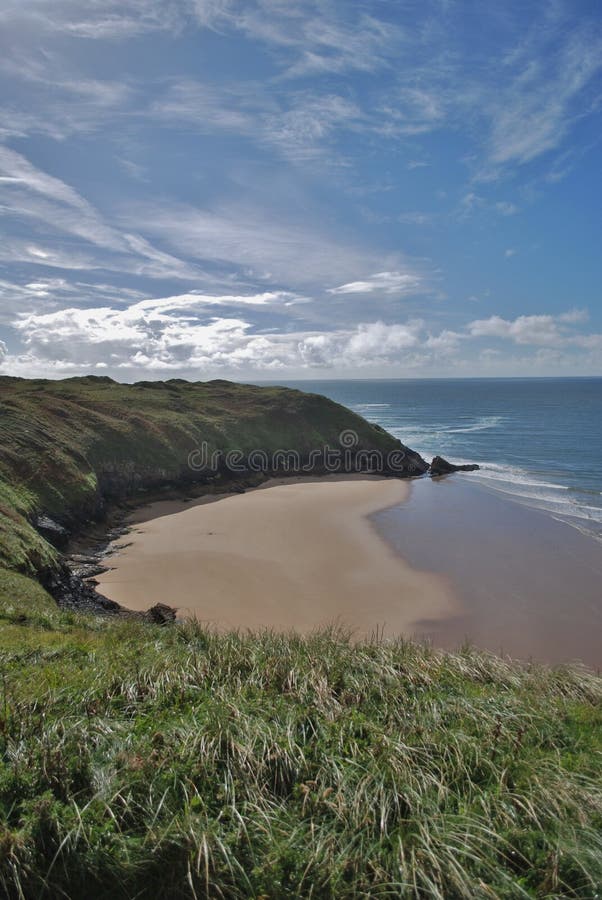 Blue Pool Bay. stock image. Image of beach, beaten, isolation - 59679561