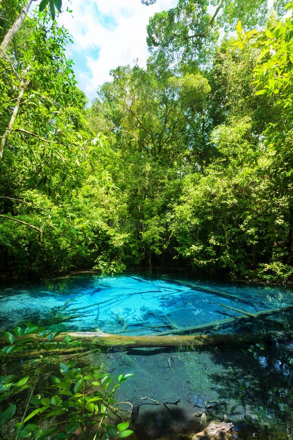 Blue Pool stock photo. Image of mist, national, natural - 40831318