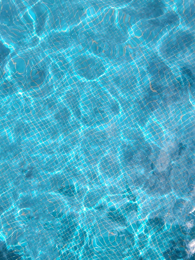 Blue Pool Texture with Rippled Water Stock Image - Image of pool ...