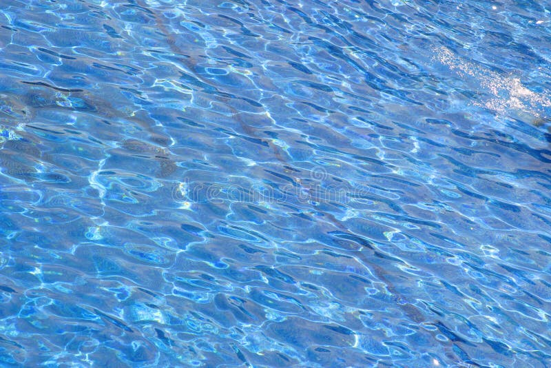 Blue pool water stock photo. Image of reflection, rippled - 975062